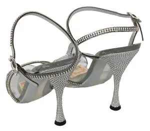 Dolce & Gabbana Crystal Ankle Strap Sandals