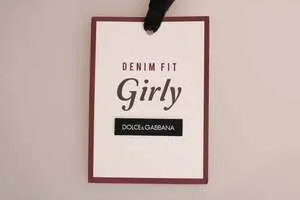 Dolce & Gabbana Striped Cotton Slim Jeans