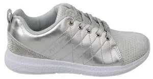 Philipp Plein Sport Polyester Lace-up Sneakers - Silver