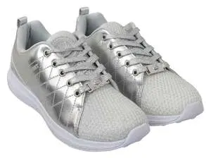 Philipp Plein Sport Polyester Lace-up Sneakers - Silver