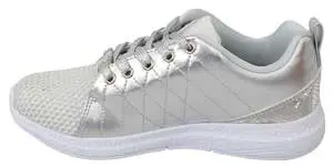 Philipp Plein Sport Polyester Lace-up Sneakers - Silver