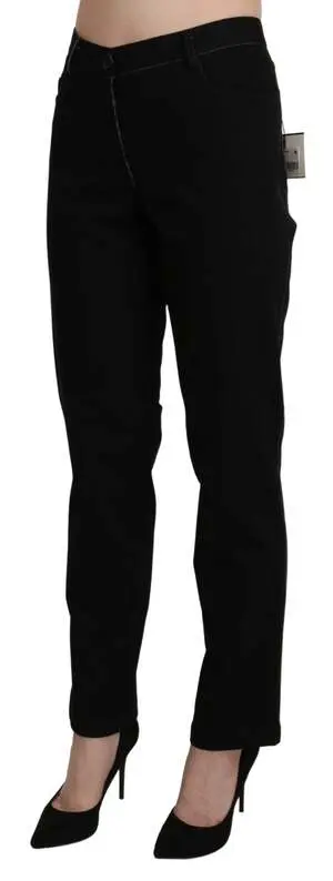 BENCIVENGA High Waist Straight Trousers