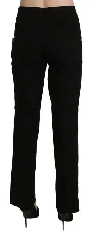 BENCIVENGA High Waist Straight Leg Trousers