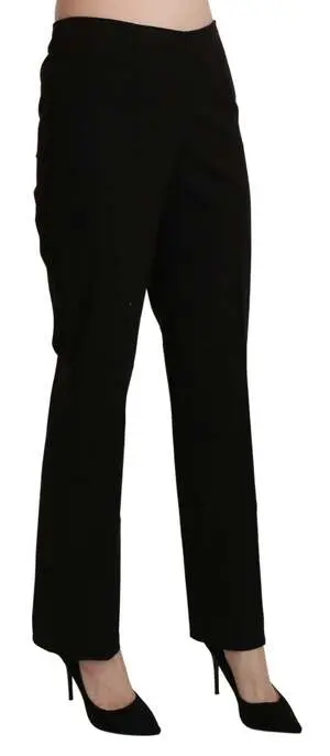 BENCIVENGA High Waist Straight Leg Trousers