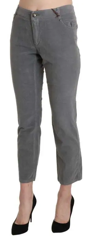 Ermanno Scervino Cropped Stretch Trousers