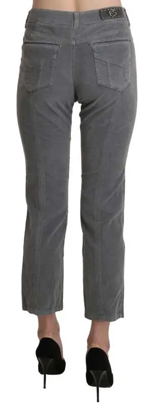 Ermanno Scervino Cropped Stretch Trousers