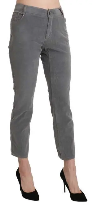 Ermanno Scervino Cropped Stretch Trousers