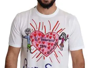 Dolce & Gabbana Saint Valentine Hearts Print T-shirt