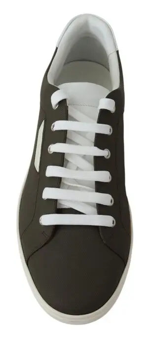 Dolce & Gabbana Leather Low-top Sneakers - White