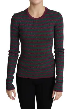 Dolce & Gabbana Striped Crewneck Pullover