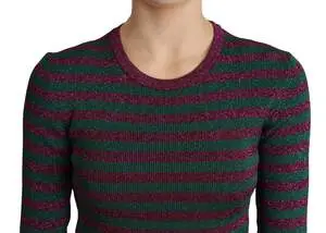Dolce & Gabbana Striped Crewneck Pullover