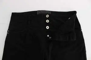 Costume National Slim Fit Cropped Jeans