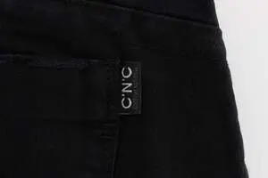 Costume National Slim Fit Cropped Jeans
