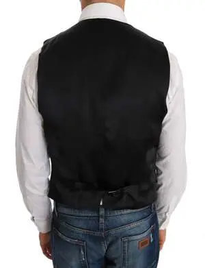 Dolce & Gabbana Slim Fit Vest - Black
