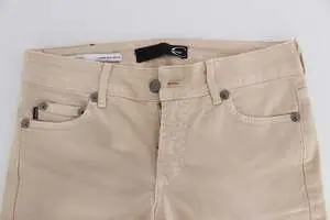 Roberto Cavalli Wash Slim Fit Cotton Stretch Jeans