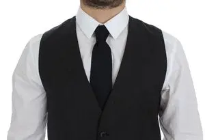 Dolce & Gabbana Formal Dress Vest - Gray