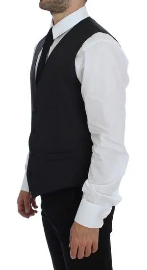 Dolce & Gabbana Formal Dress Vest - Gray