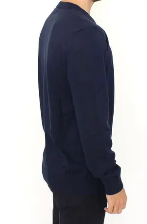 Ermanno Scervino Wool Blend V-neck Pullover Sweater