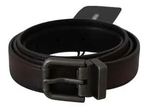 DOLCE & GABBANA Leather Belt With Buckle