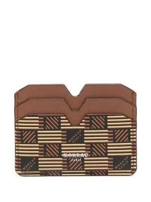Moreau Logo-stamp Leather Card Holder
