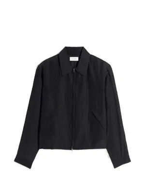 LEMAIRE Crop Jacket - Black