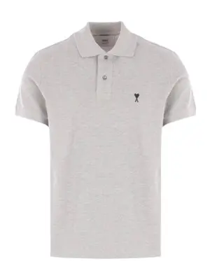 AMI Paris De Coeur Shirt - Grey