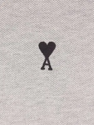 AMI Paris De Coeur Shirt - Grey