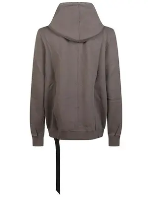 Rick Owens Hoodie With Zip - Grey