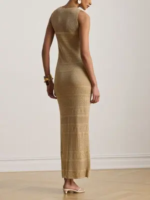 Ralph Lauren Viscose Dress - Brown