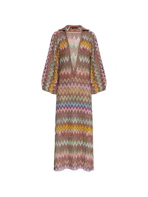 Missoni Zig Zag Long Cover Up - Multi