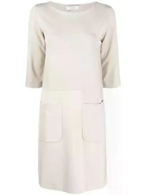 Max Mara Patch-pocket Shift Dress
