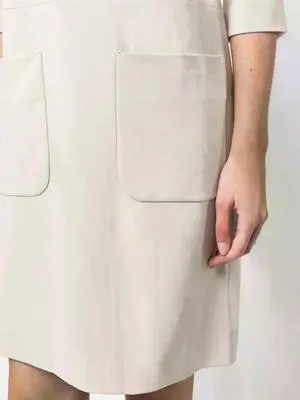 Max Mara Patch-pocket Shift Dress