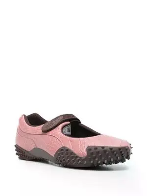 PUMA Mostro Fey Croc-effect Sneakerinas - Pink