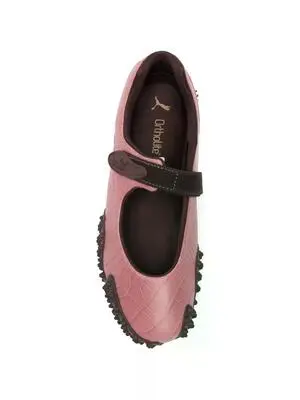 PUMA Mostro Fey Croc-effect Sneakerinas - Pink