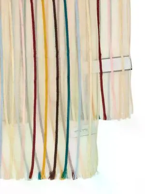 Paul Smith Striped Scarf - Neutrals