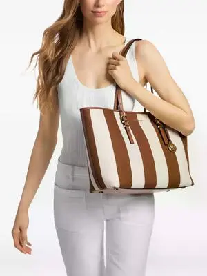 Michael Kors Quinn Large Tote Bag - Brown