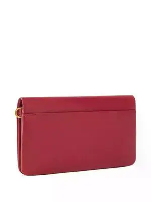 Pinko Small Love Click Soft Cross Body Clutch Bag - Red