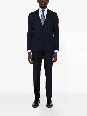 L.B.M. 1911 Single-breasted Suit - Blue