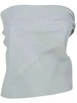 Alberta Ferretti Knot-detail Draped Top