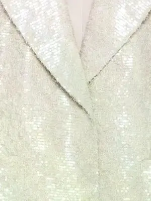 LUISA CERANO Sequin-embellished Jacket - Grey