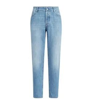 Brunello Cucinelli Lightweight Straight Jeans - Blue