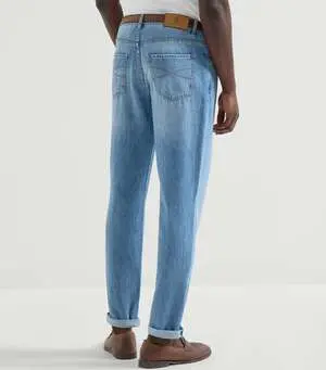 Brunello Cucinelli Lightweight Straight Jeans - Blue