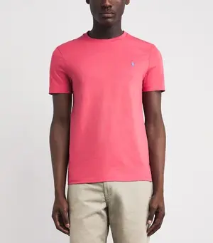 Polo Ralph Lauren Cotton Custom-fit Polo Pony T-shirt - Red