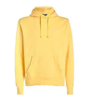 Men's Yellow Polo Hoodie Sweatshirts Hoodies