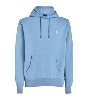 Polo Ralph Lauren Cotton Loopback Fleece Hoodie - Blue