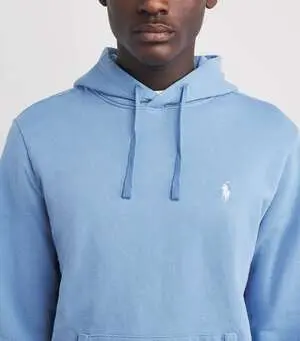 Polo Ralph Lauren Cotton Loopback Fleece Hoodie - Blue