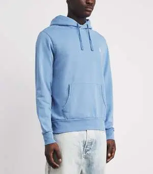 Polo Ralph Lauren Cotton Loopback Fleece Hoodie - Blue