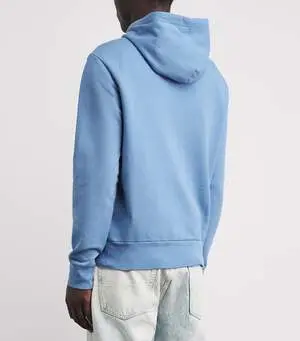 Polo Ralph Lauren Cotton Loopback Fleece Hoodie - Blue