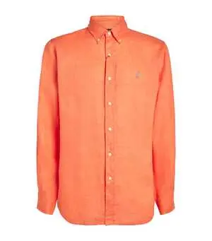 Polo Ralph Lauren Linen Custom-fit Polo Pony Shirt