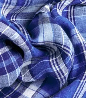 Polo Ralph Lauren Linen Check Shirt - Blue